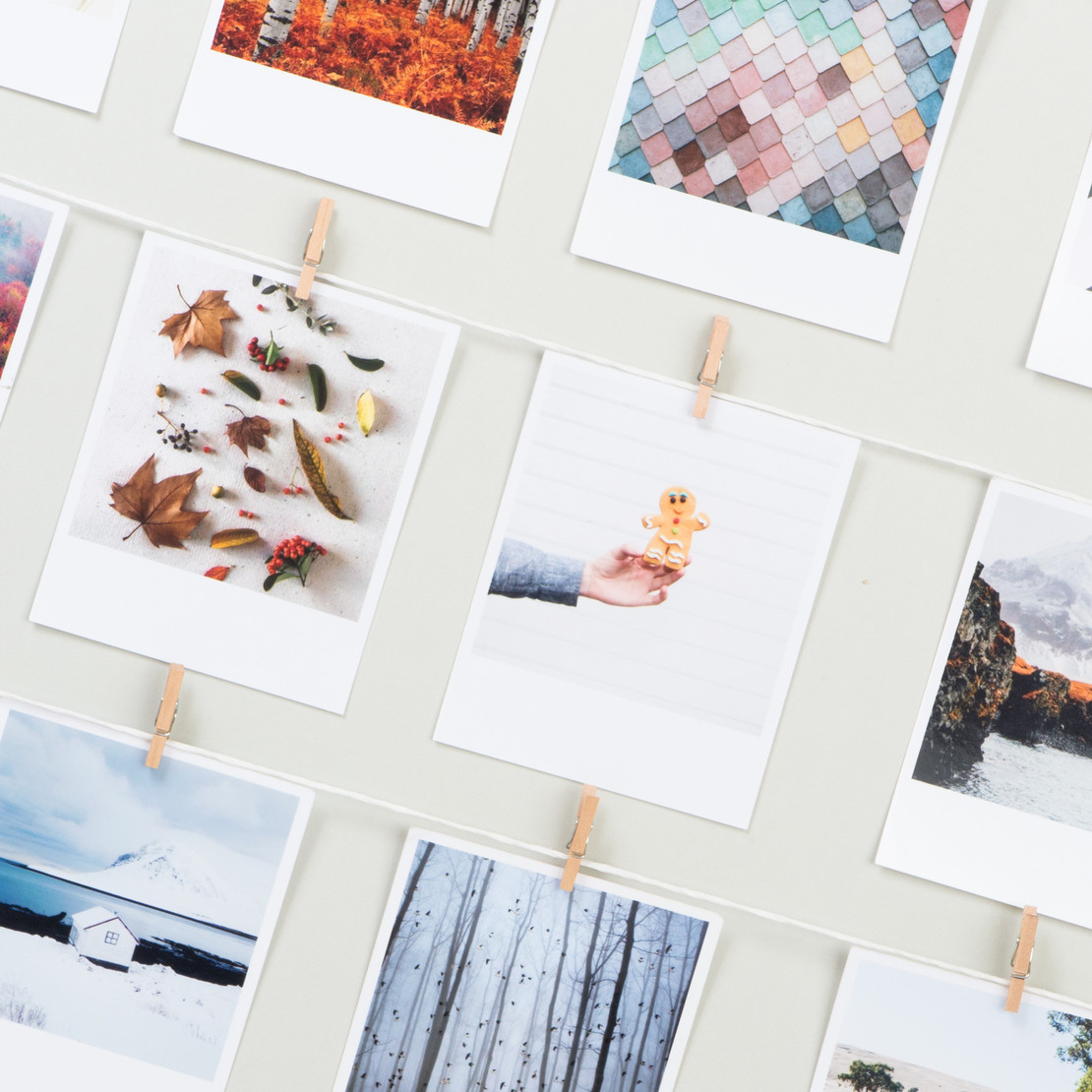 DIY Clothespin photo displays ideas | Squared.one