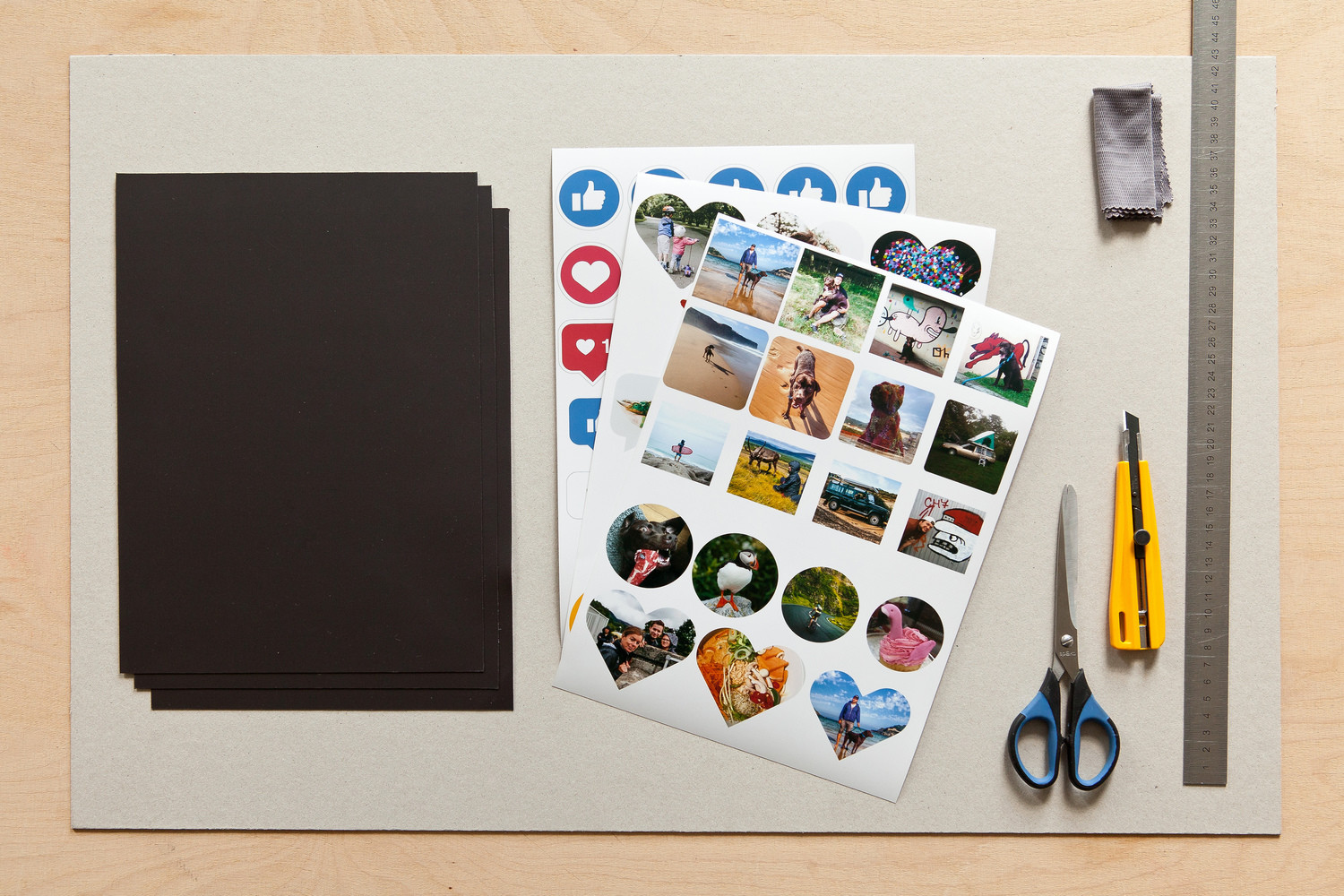 DIY: How To Easily Make Photo Magnets At Home? | Squared.one