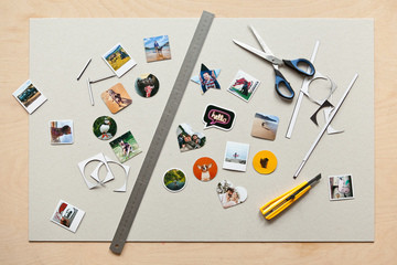 DIY: How To Easily Make Photo Magnets At Home? | Squared.one