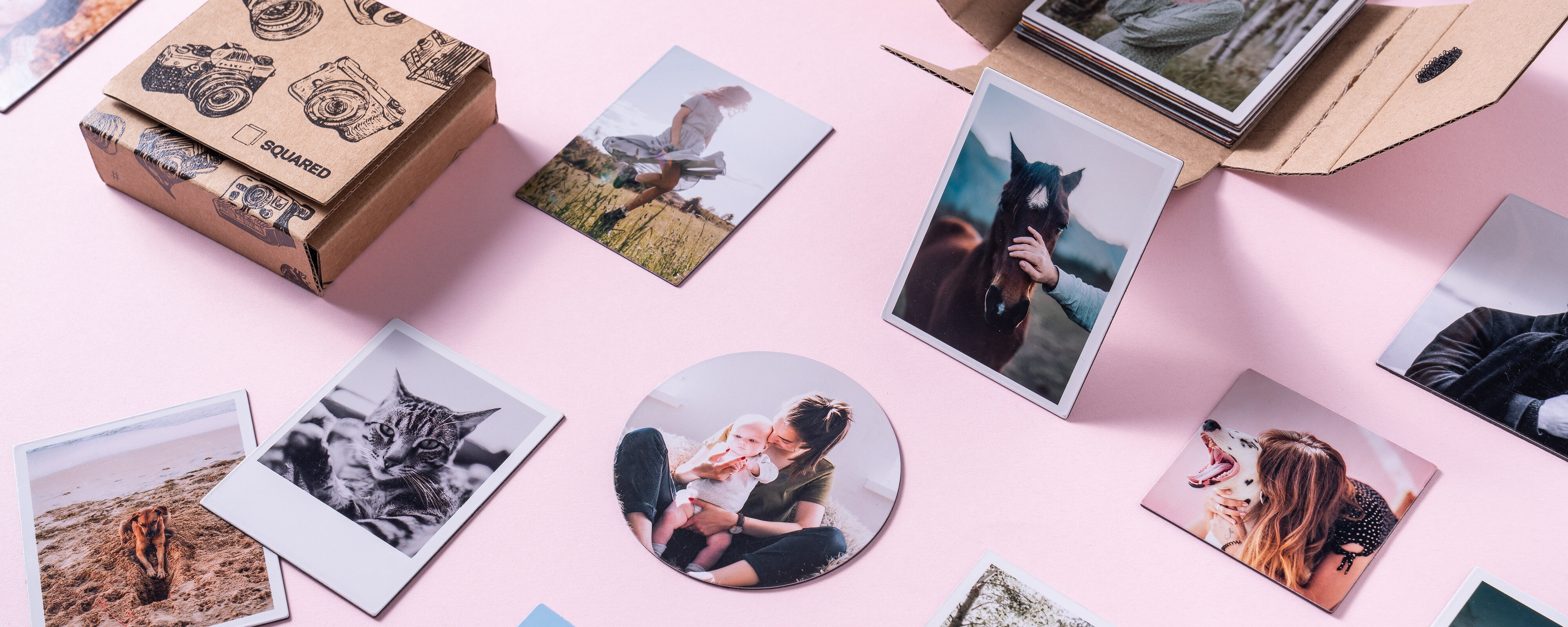 Photo magnets | Print photos on fridge magnets | Squared.one